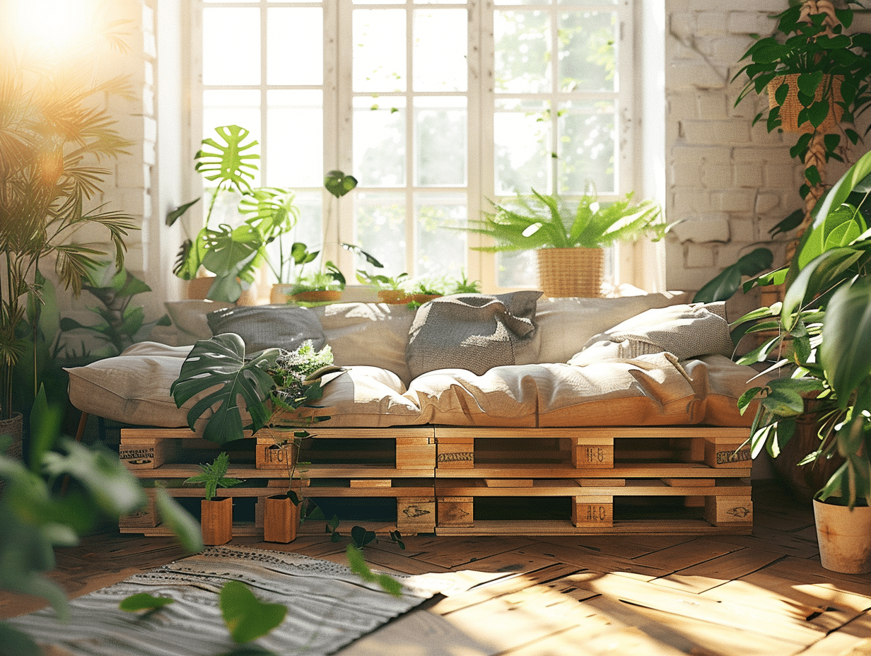 Plans pour fabriquer un canapé en palette : créez votre propre mobilier ...